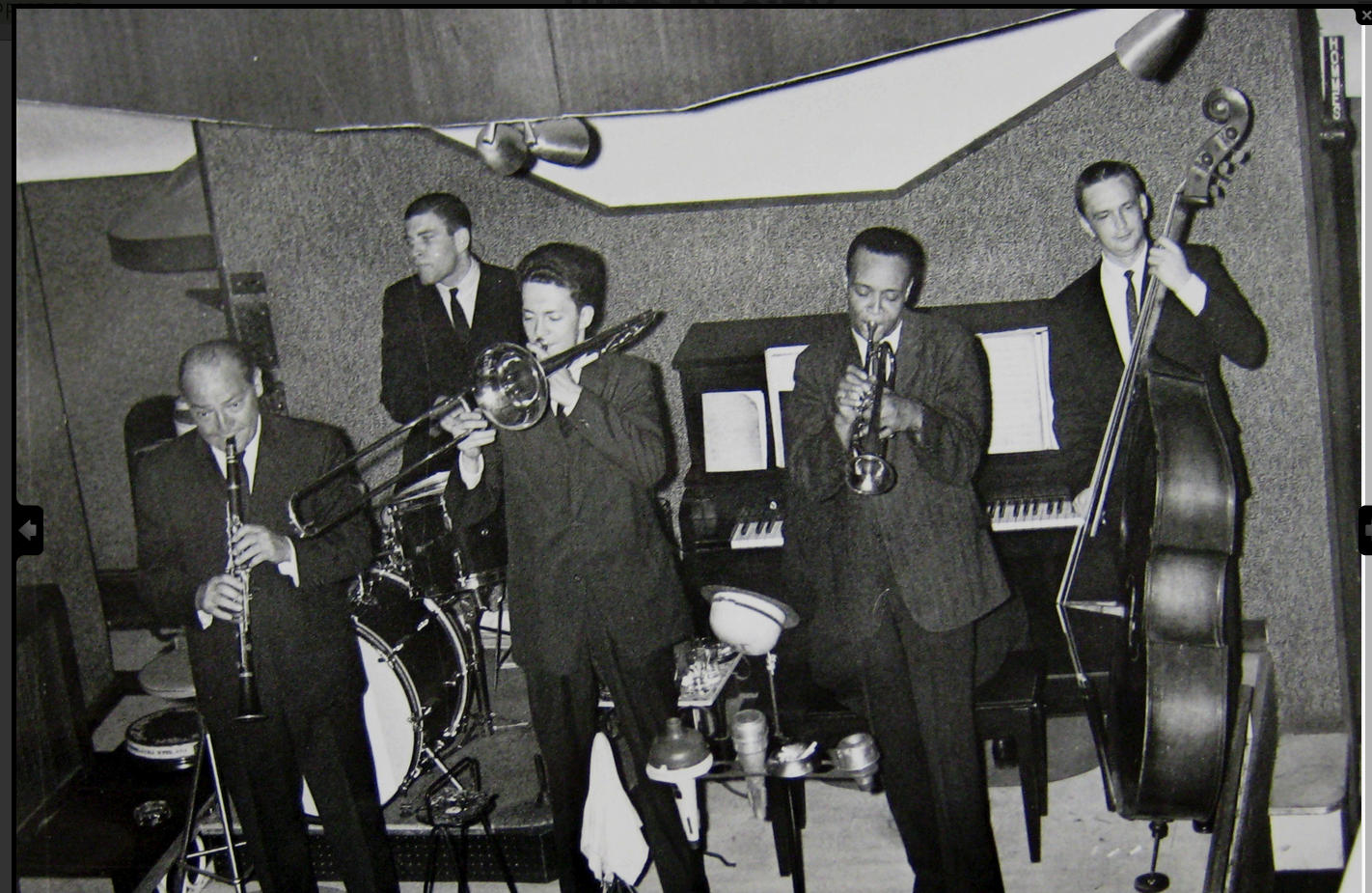 His name was Tommy Sims. He played trumpet. You never heard of him ...